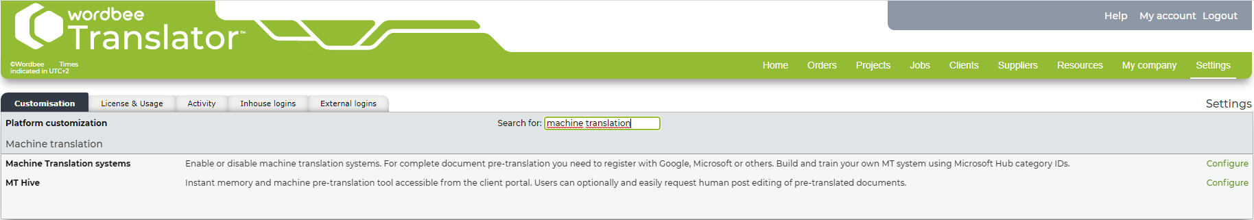Configure Your MT Profiles